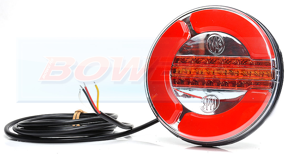 WAS W153 12v/24v Universal Neon LED Rear Hamburger Light Lamp With ...